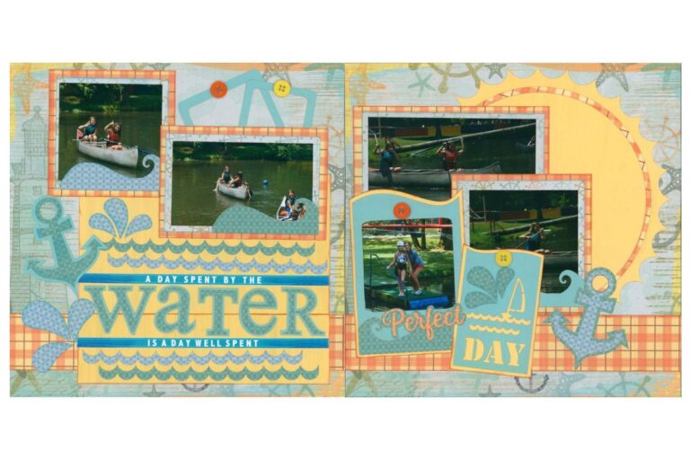 Beautiful Quick Quotes Scrapbook Layouts from Kit Club