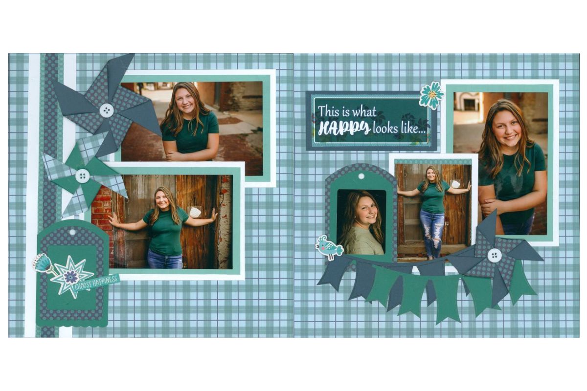 Beautiful Quick Quotes Scrapbook Layouts from Kit Club