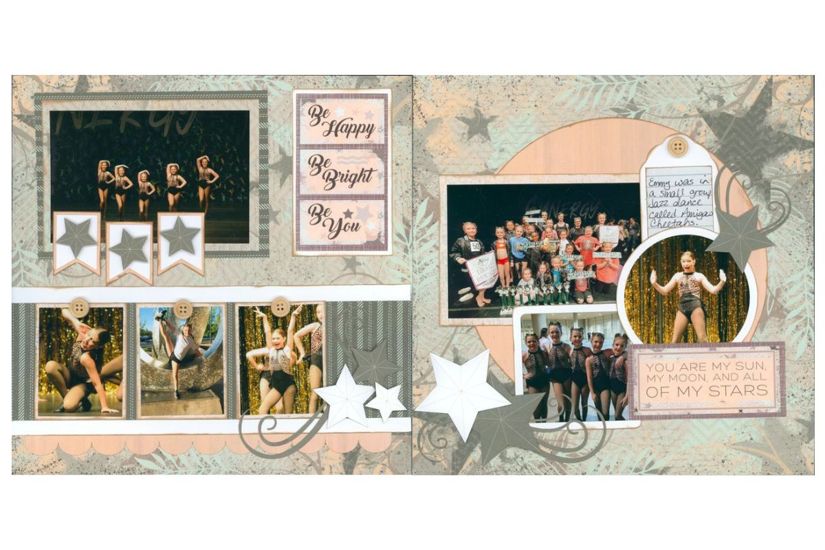 Beautiful Quick Quotes Scrapbook Layouts from Kit Club
