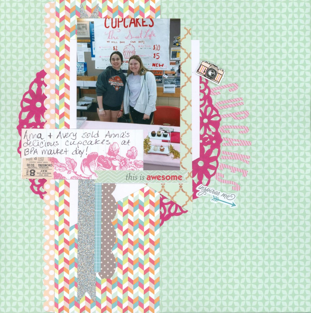 Scrapbook Layout Ideas Using One Photo