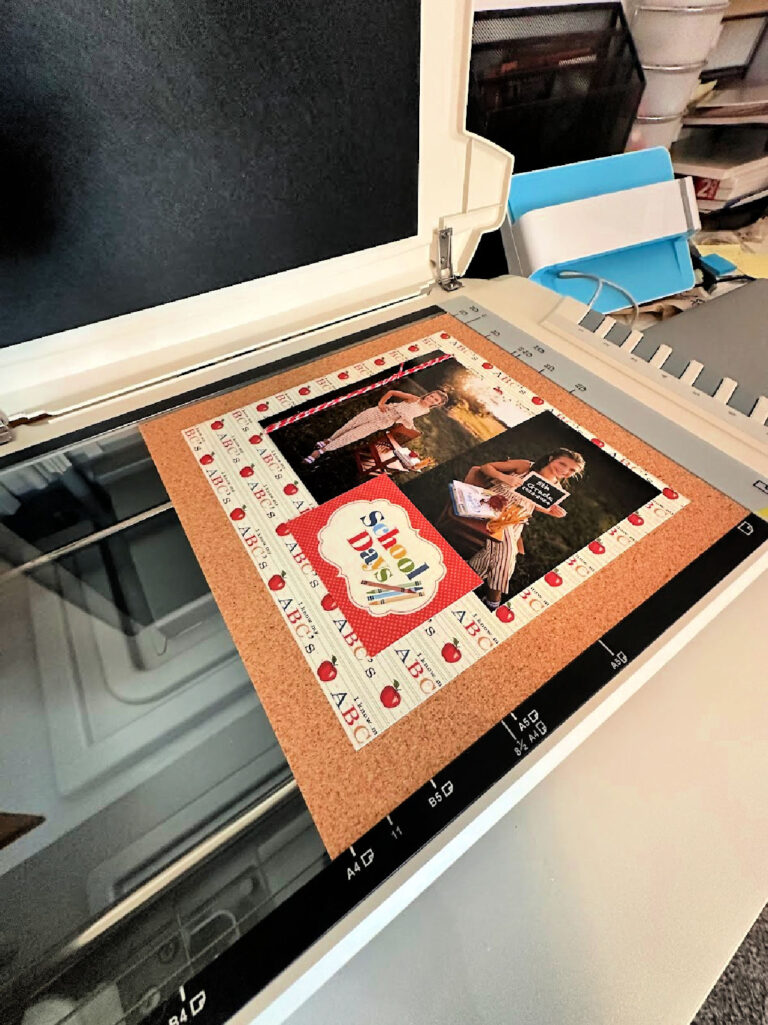 How to Scan 12 x 12 Scrapbook Pages at Home