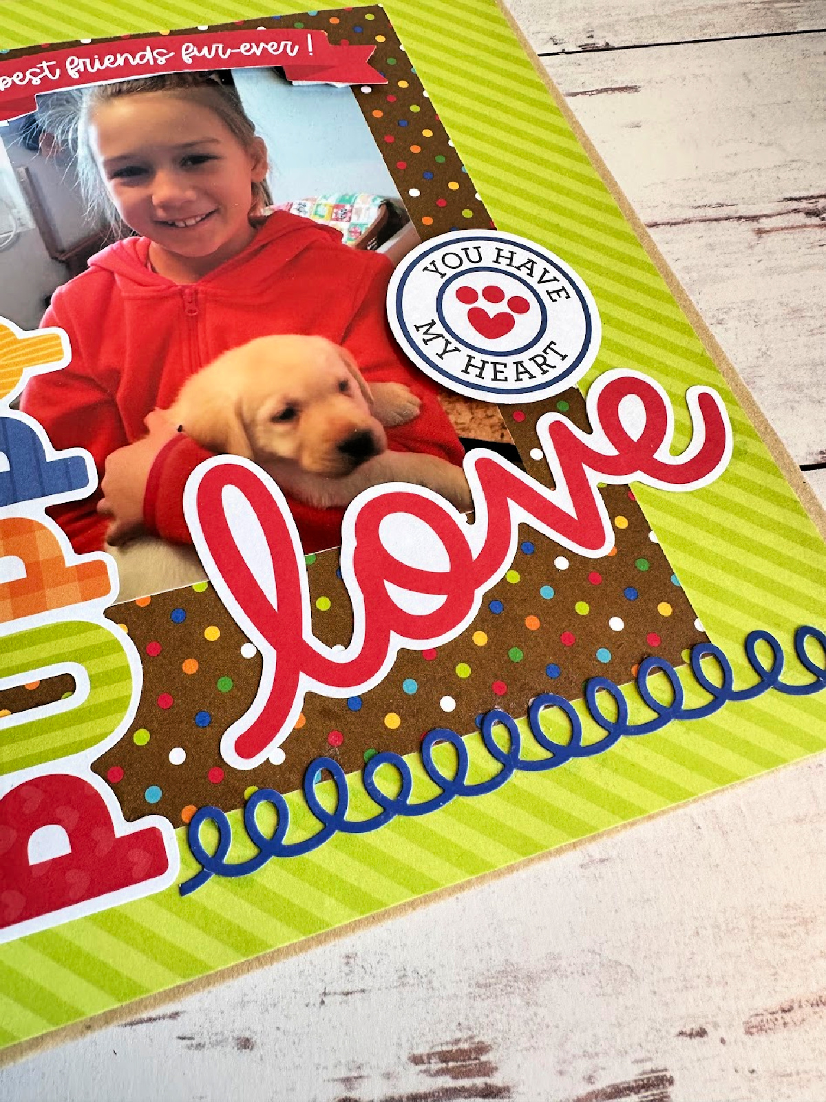 Dog Mini Album with Doodlebug Designs Doggone Cute Collection